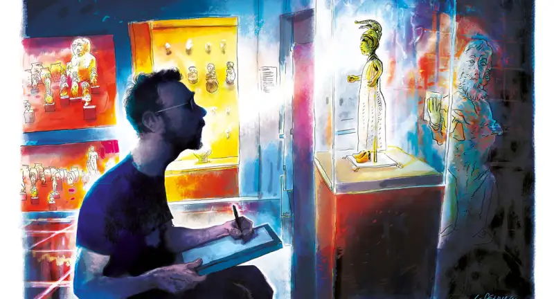 La Nuit au Musée de Laurent Lefeuvre : "Je partage la nuit avec les ...
